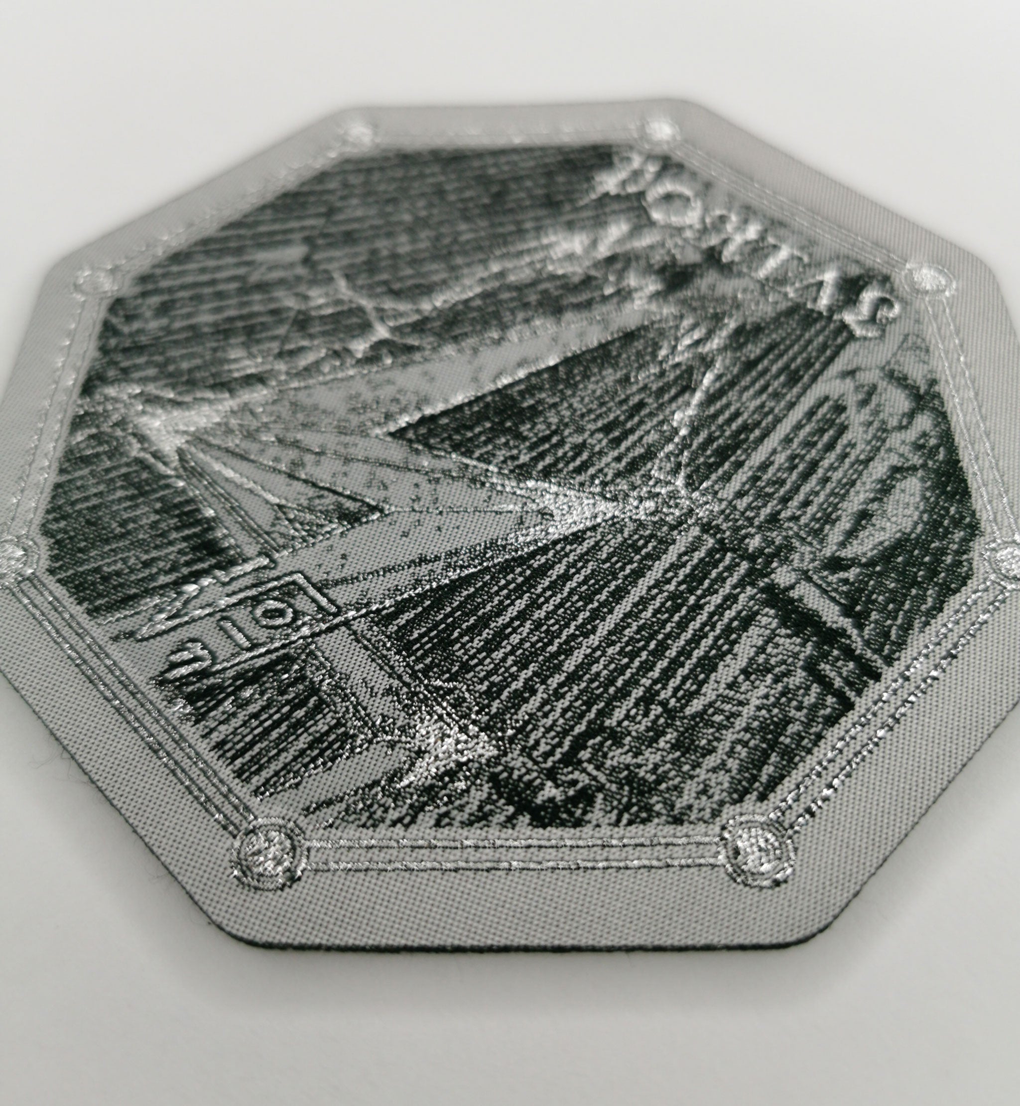 Portal - "Ion" - Woven Patch – Temporal Dimensions Patches