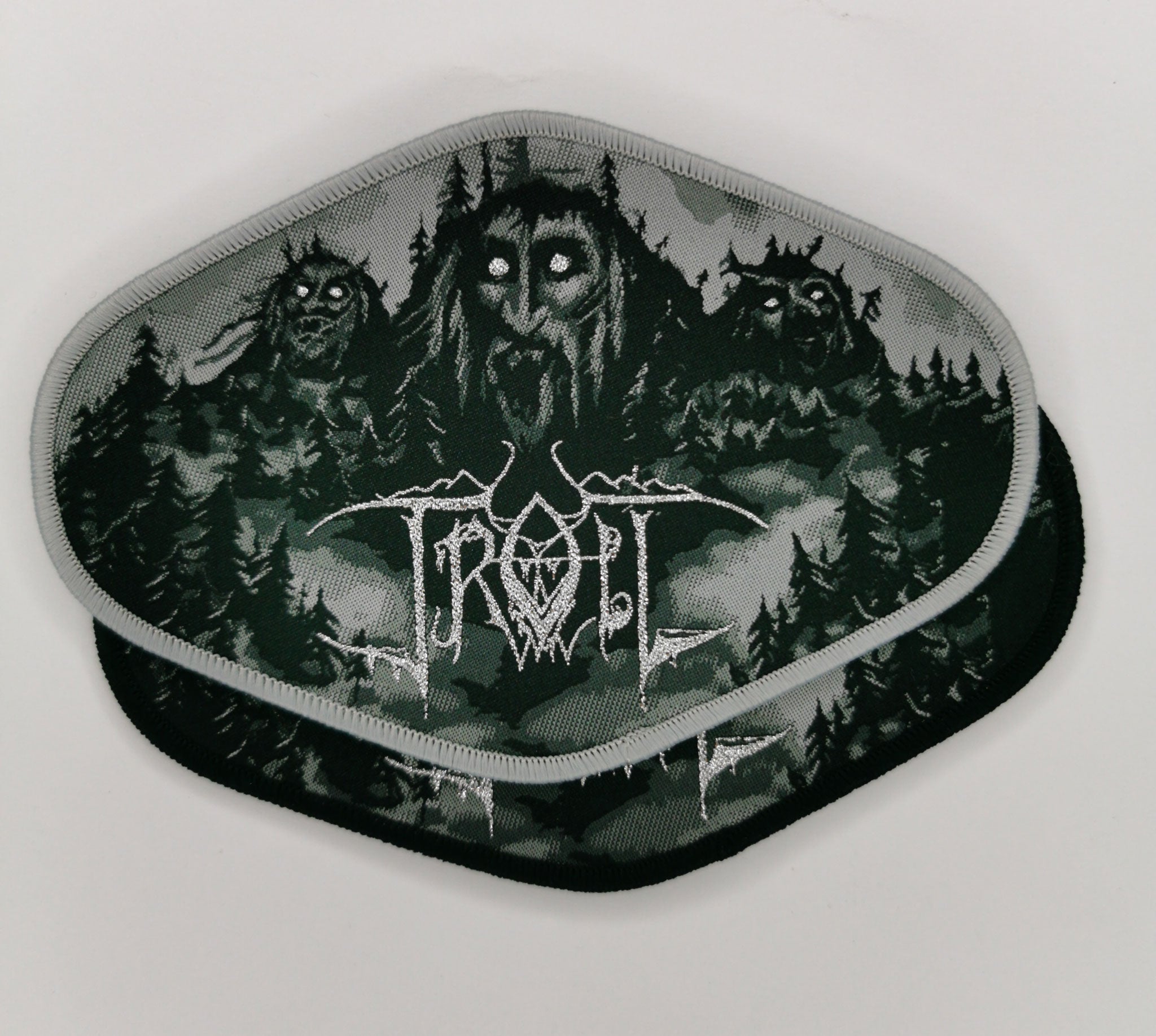 Troll-"Tilbake Til Trollberg" - Woven Patch – Temporal Dimensions Patches